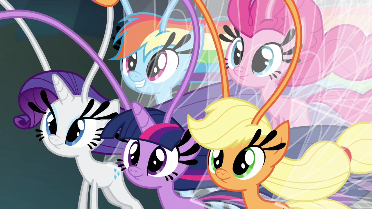 Image - Main 5 as Breezies S4E16.png - My Little Pony Friendship is ...
