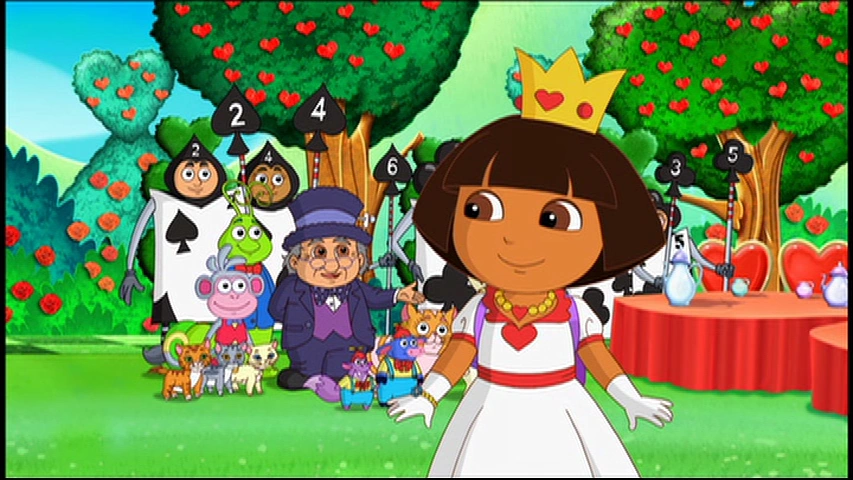 Image - Dora in wonderland(8).png - Dora the Explorer Wiki