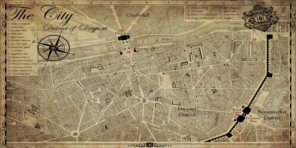 Mapping the City - Thief Wiki - Thief 2014 Reboot