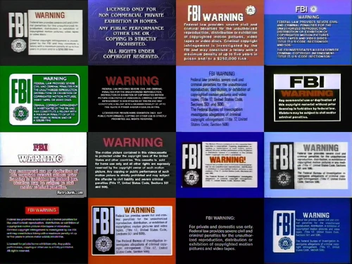 Image - FBi Warning Screen Wikia Background.JPG - The FBI Warning ...