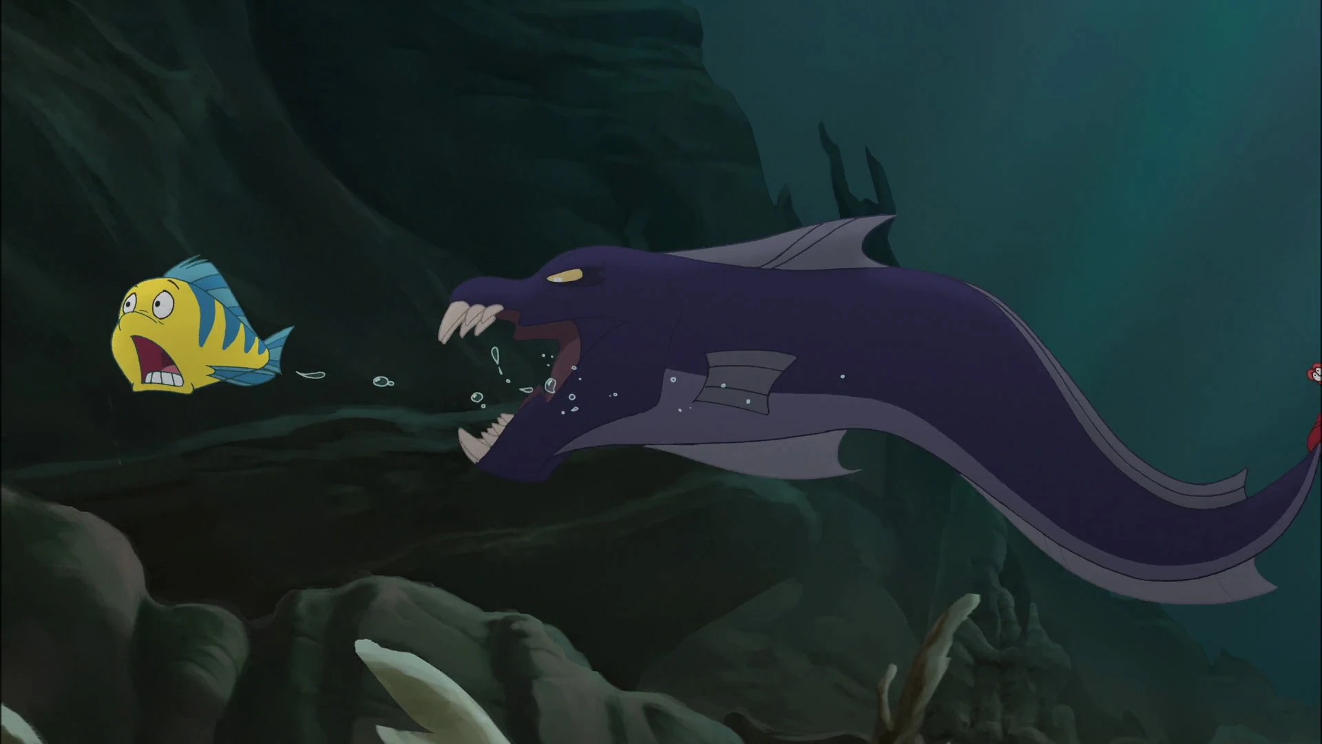 From The Little Mermaid Eels