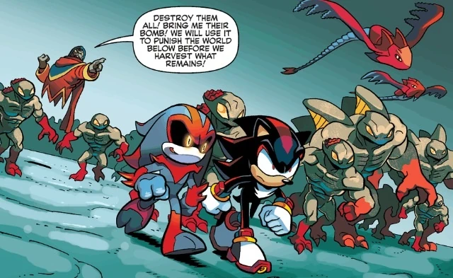 Black Arms - Mobius Encyclopaedia - Sonic the Hedgehog Comics