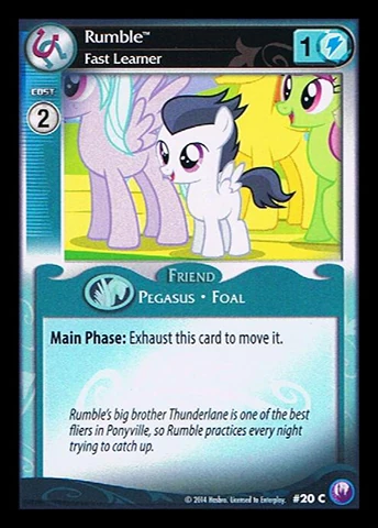 Rumble - My Little Pony Friendship is Magic Wiki