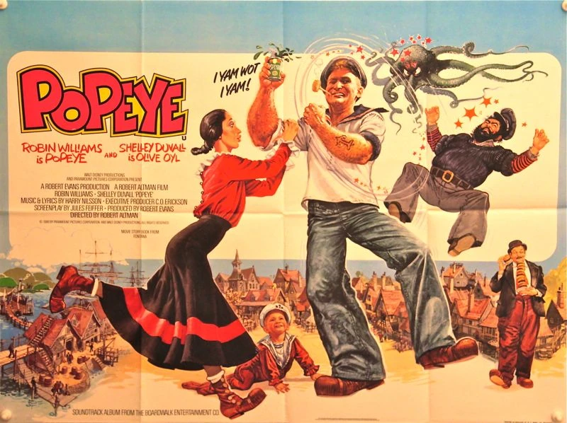 FARK.com: (8385839) Saturday Cinema, Popeye 1980 - Robin Williams's ...