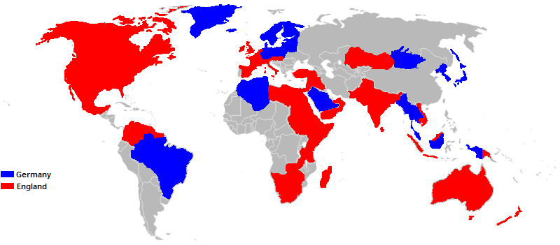 Territories of Greater Britain (Greater Britain) - Alternative History