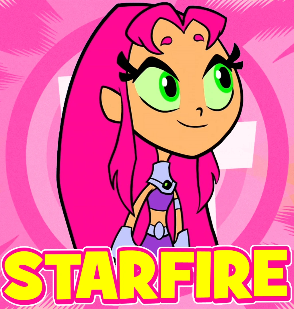 Starfire Character Profile Pin On A Starfire