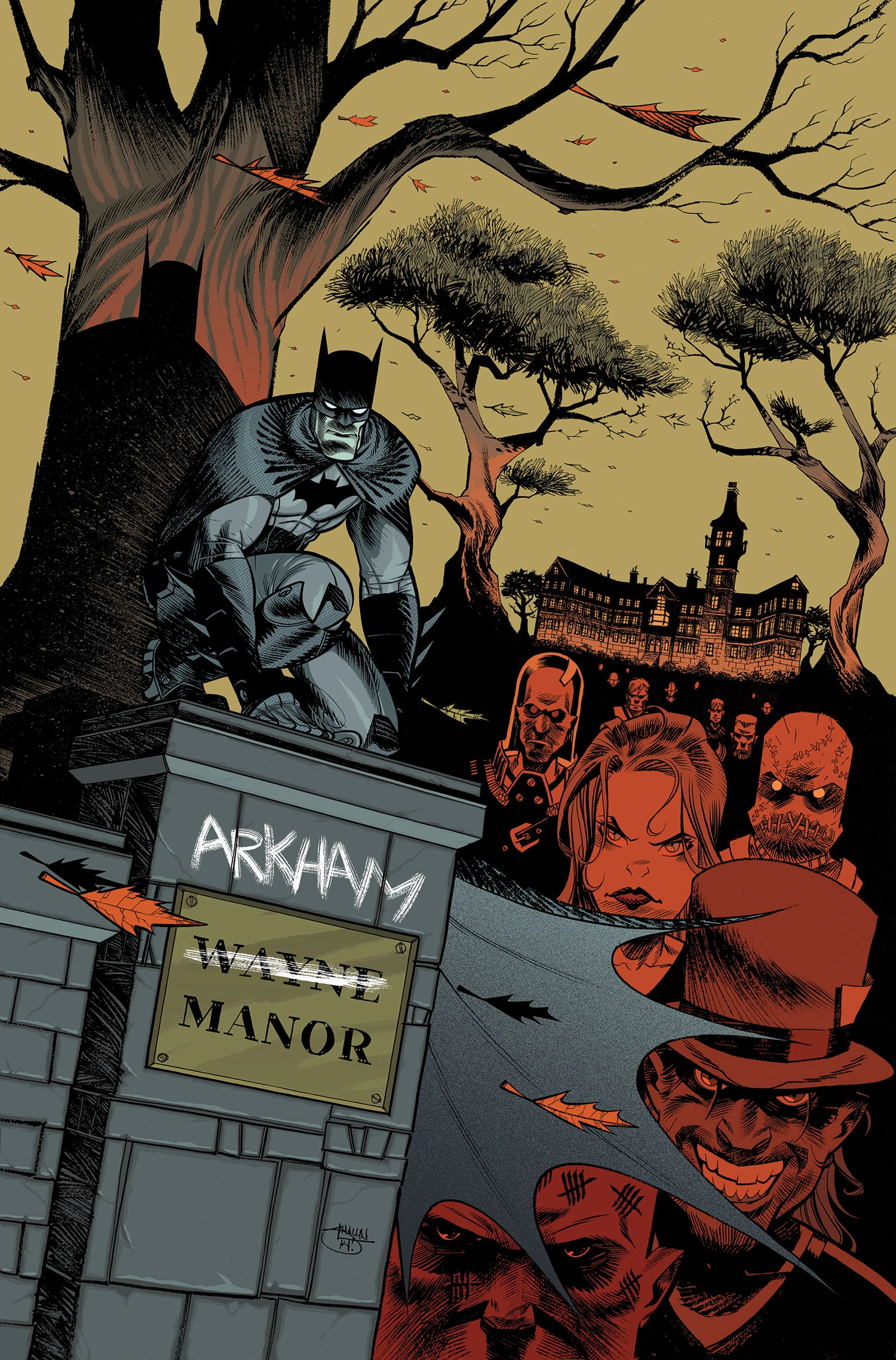 Arkham Manor #1 {{{Image2Text}}}