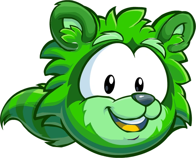 Green Raccoon Puffle - Club Penguin Wiki - The free, editable ...