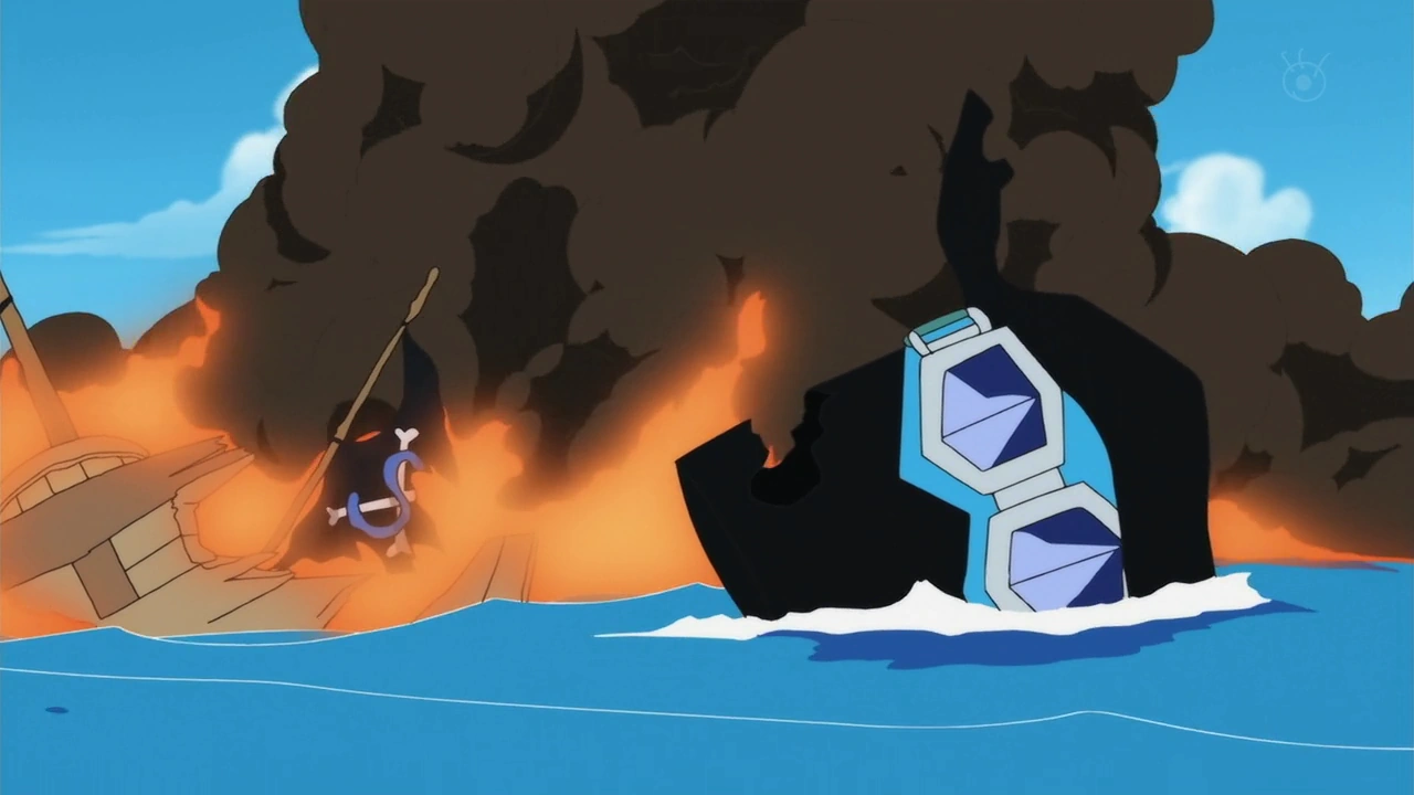 Sabo's Explosion Wreckage