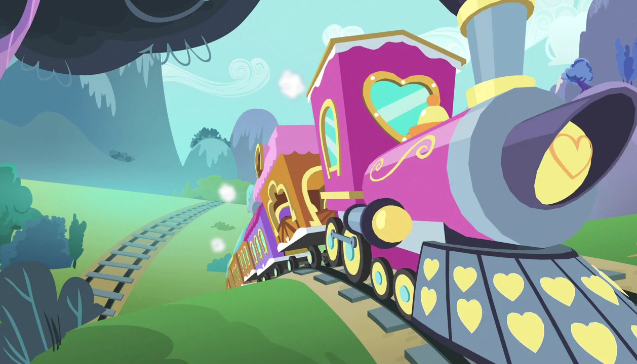 Image - Friendship Express speeding down the tracks S5E1.png - My ...
