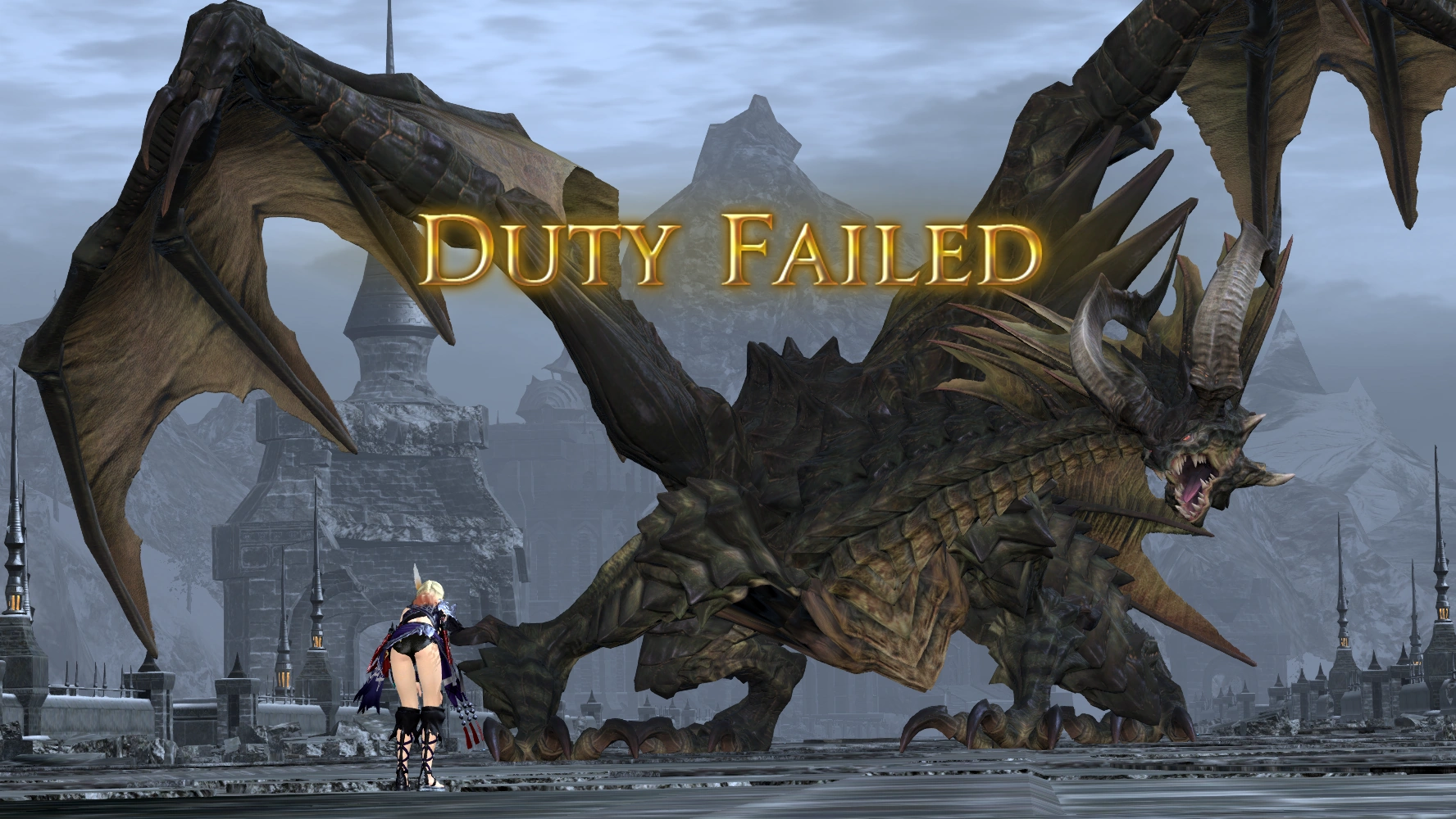 FFXIV Defense of Ishgard Duty Failed